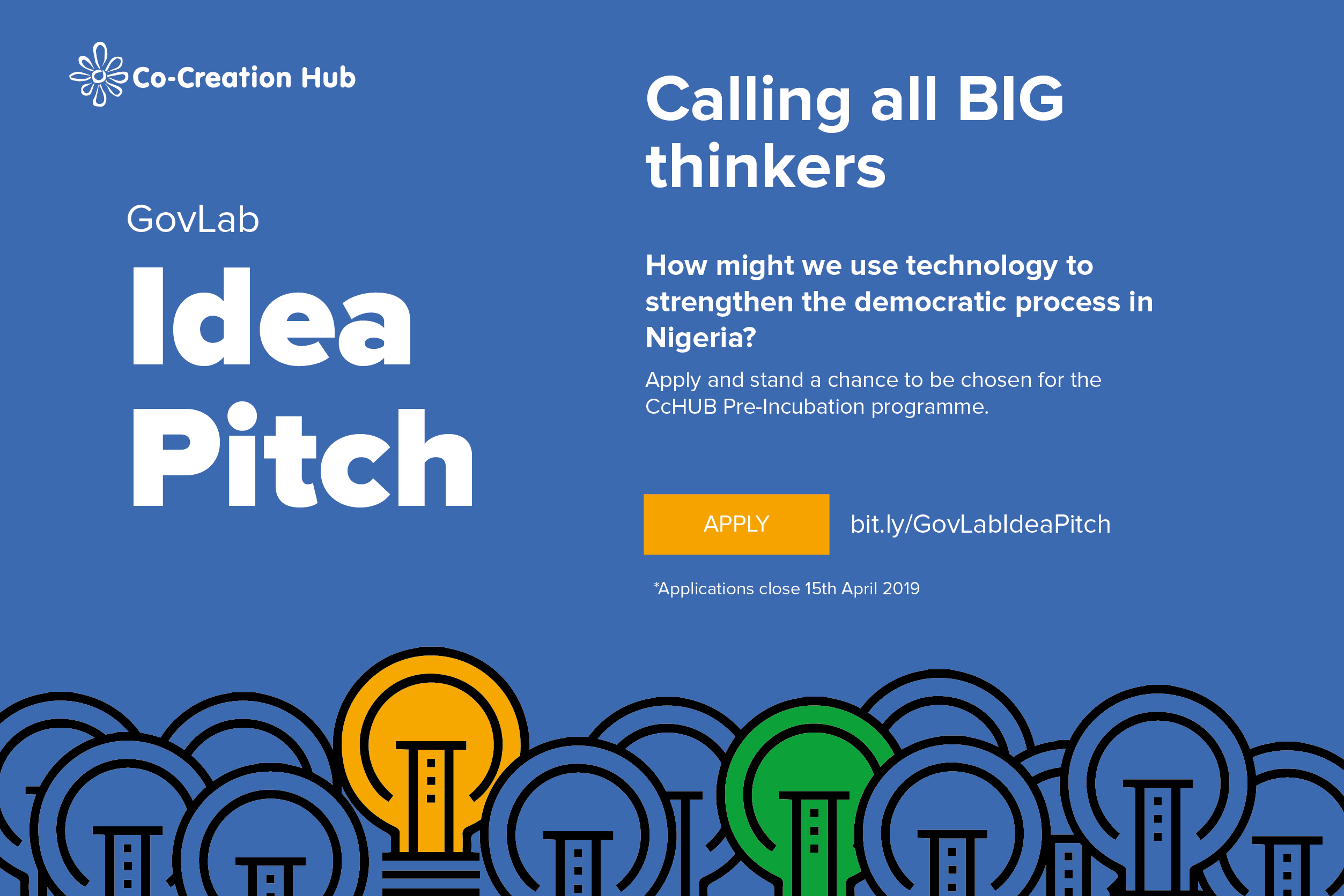 GovLab Innovation Challenge-01 - Co-Creation Hub Africa (CcHUB) : Co ...