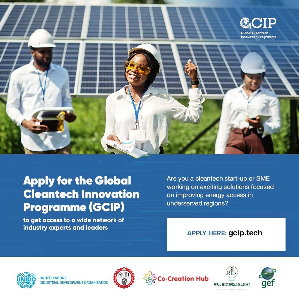 Global Cleantech Innovation Programme (GCIP-Nigeria), Cycle 2 ...